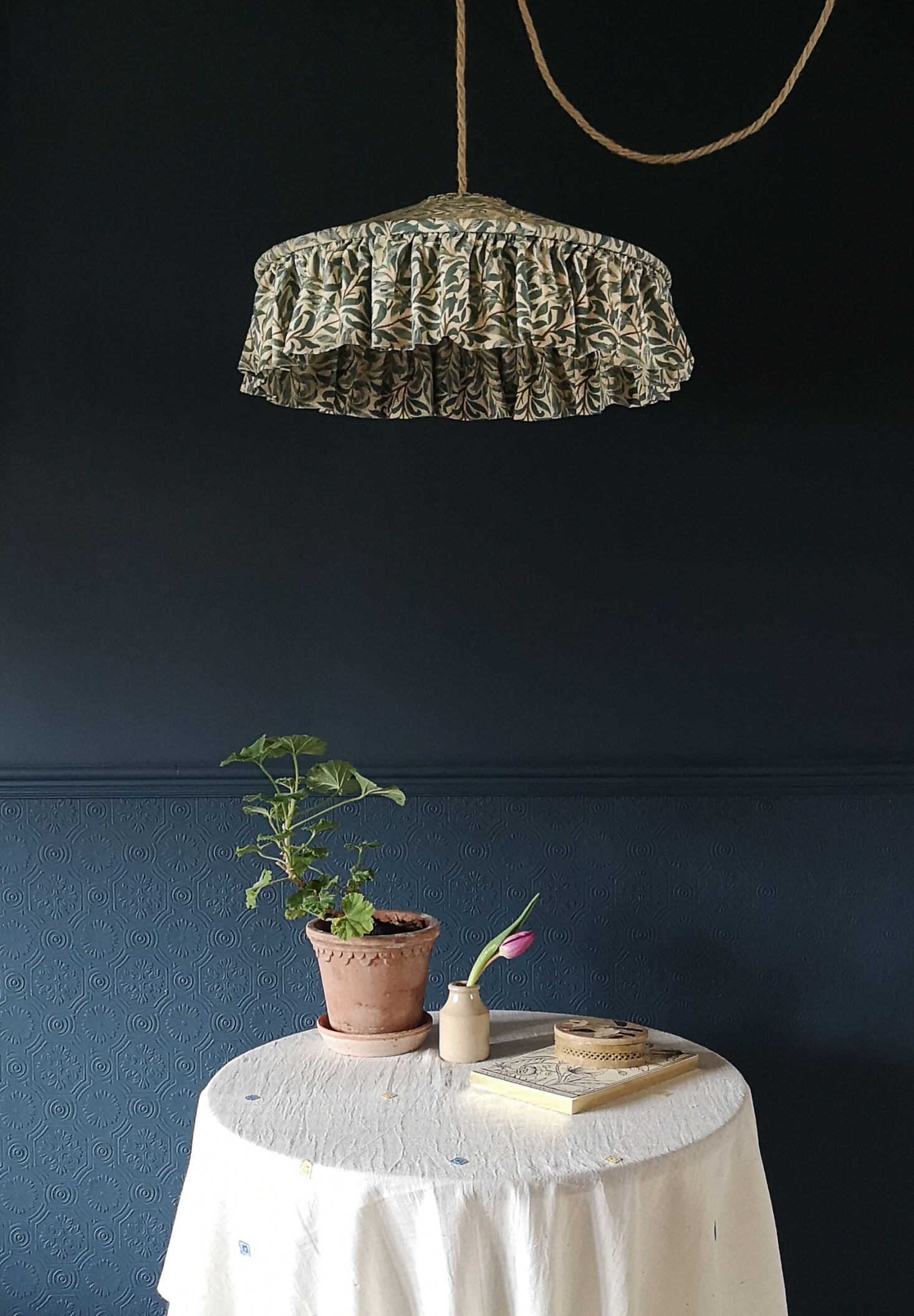 Trend Alert: The Draped-Cloth Light Fixture - Remodelista