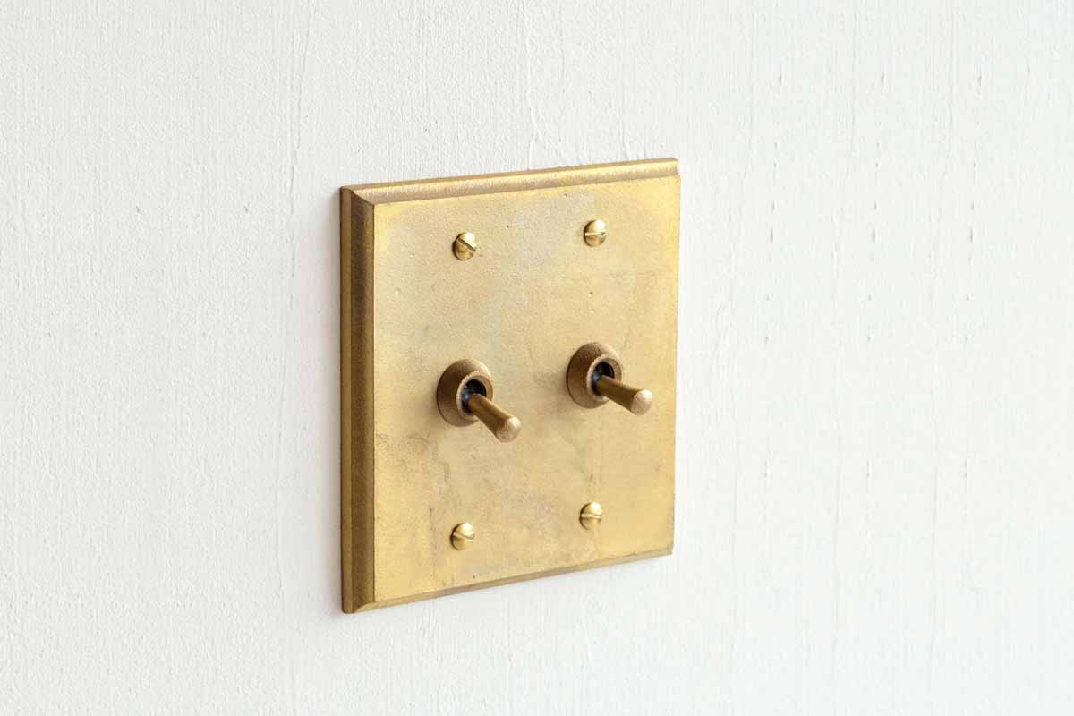 The Brass Tacks: Switch Plates by Futagami - Remodelista