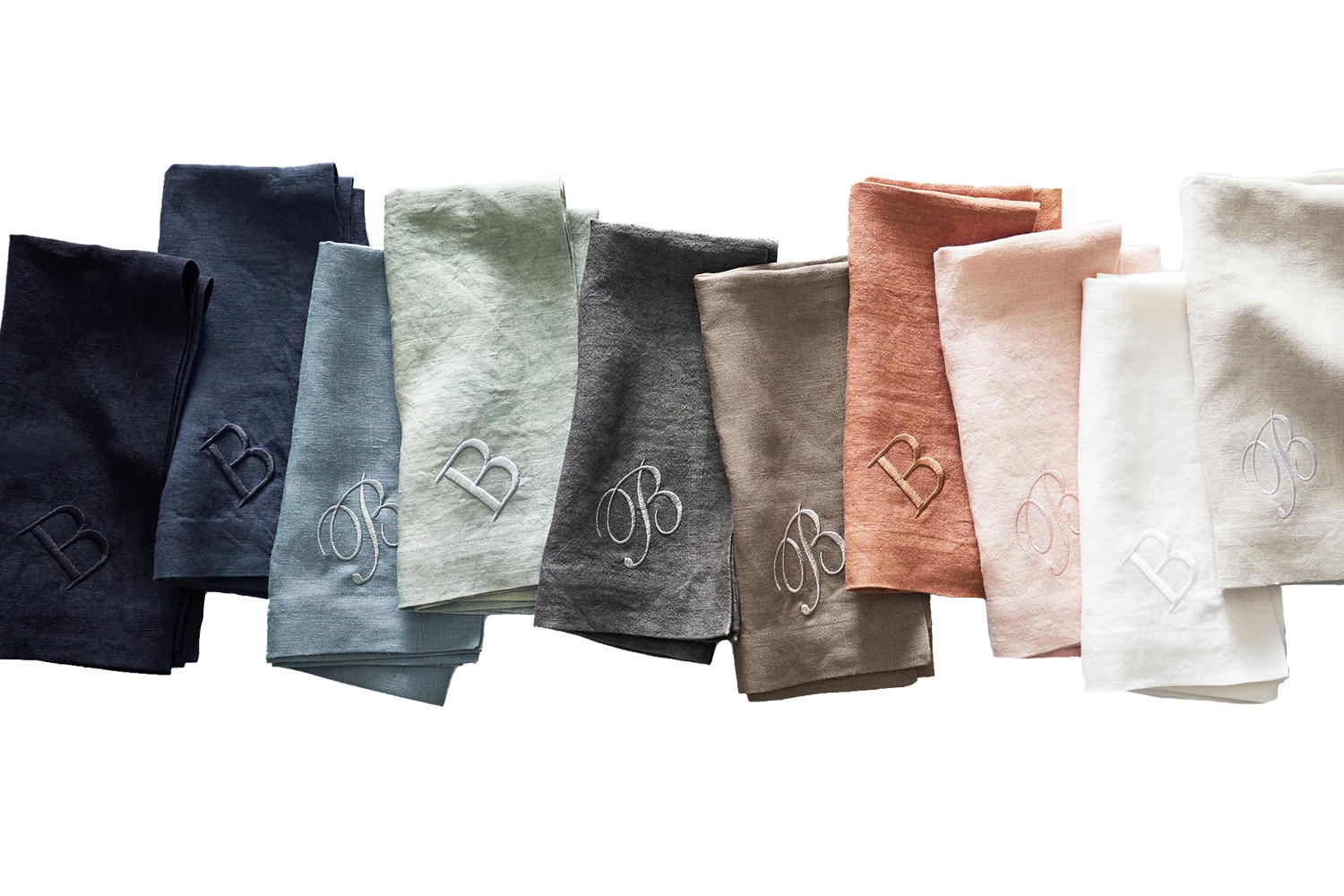 Modern Monogram Embroidered and Printed Monogramming: 10 Easy Pieces