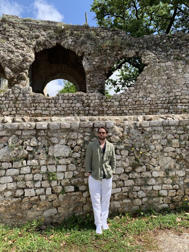 Artist Wayne Pate's Pompeii wallpaper and fabric collection from Studio ...