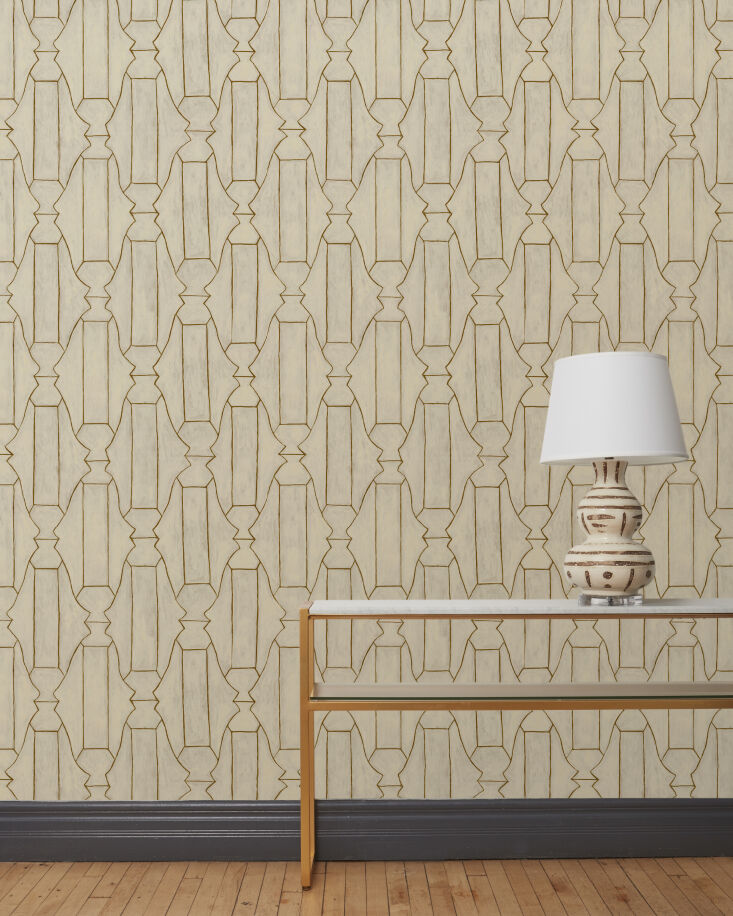 Artist Wayne Pate's Pompeii wallpaper and fabric collection from Studio ...