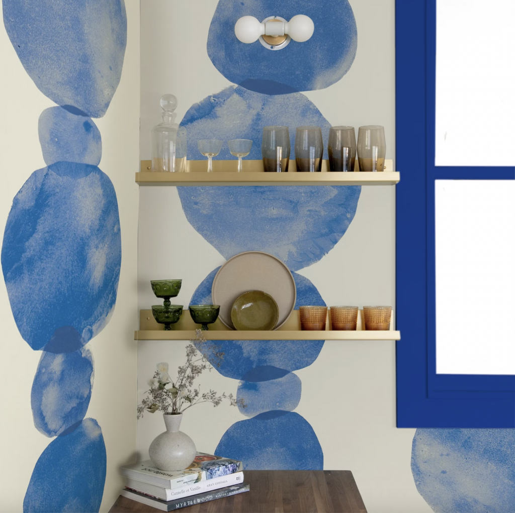 Summer Backdrop: Wall Coverings from Hand-Painted (and -Drawn and ...