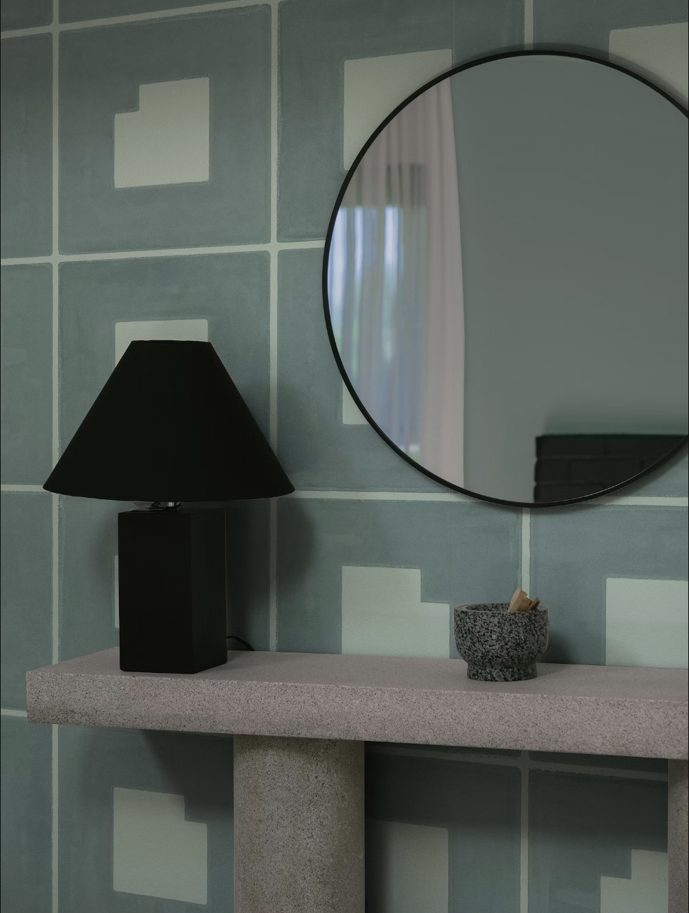 Summer Backdrop: Wall Coverings from Hand-Painted (and -Drawn and ...