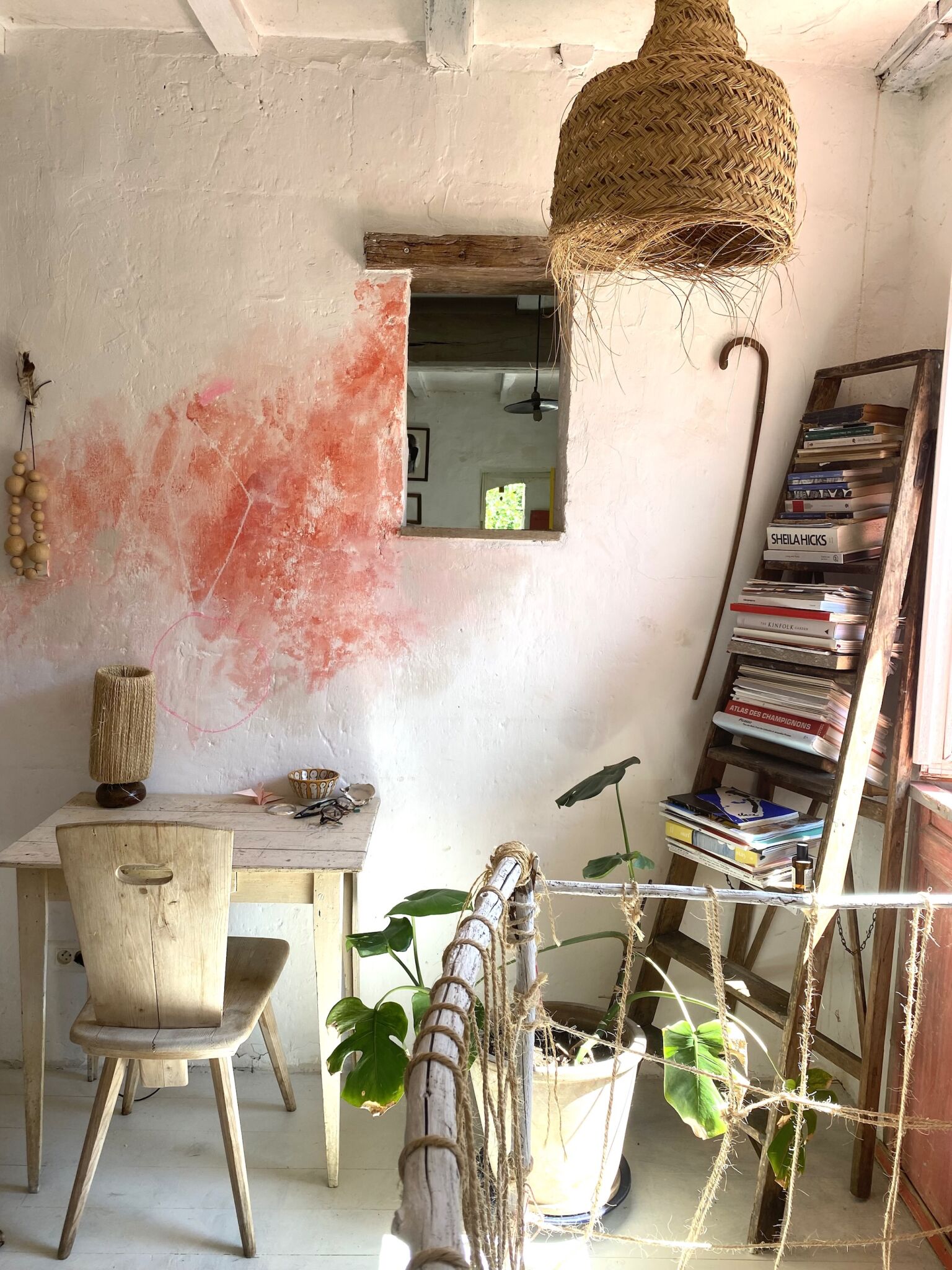 Artist Heather Chontos's 18th-Century French Stone Farmhouse Is Her Canvas