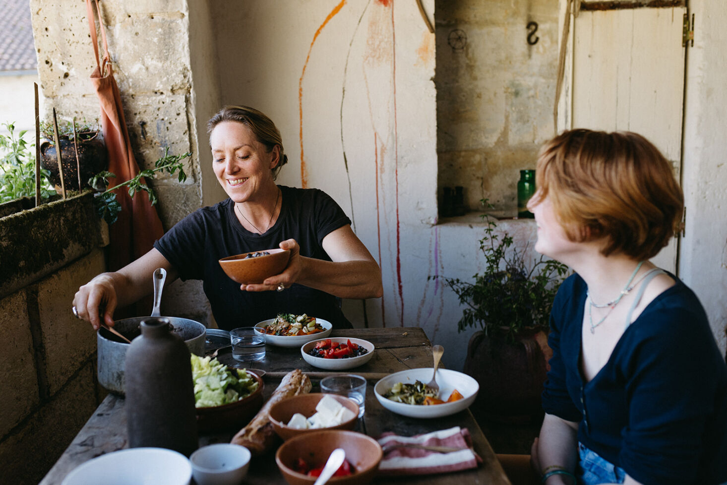 Artist Heather Chontos's 18th-Century French Stone Farmhouse Is Her Canvas
