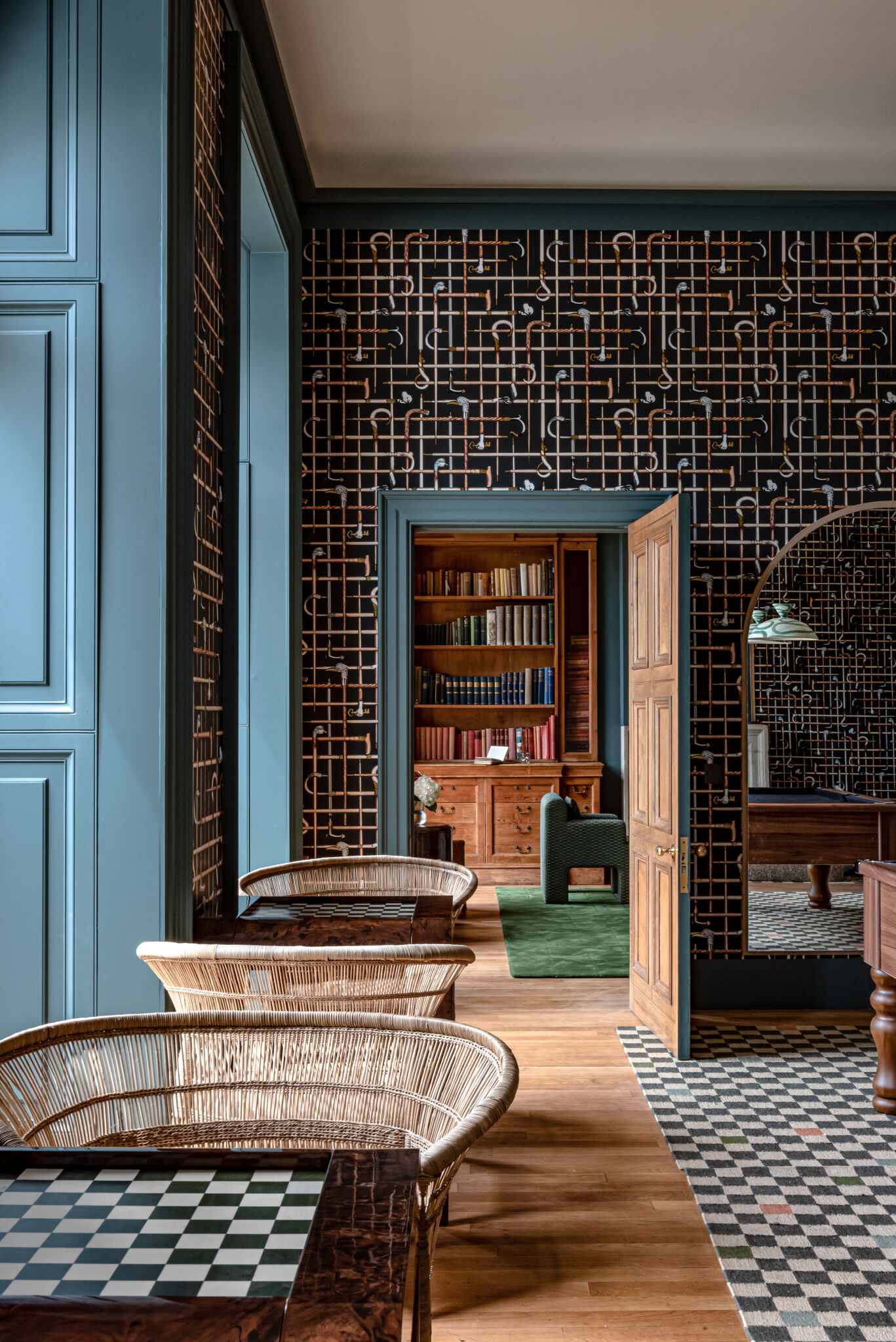 A 1695 English Countryside Manor Becomes a Candy-Colored Hotel