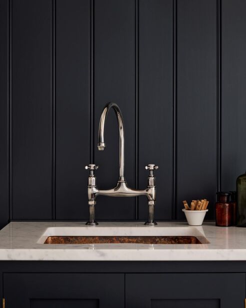 Object of Desire: Devol's Glamorous Silver-Plated Kitchen Faucet ...