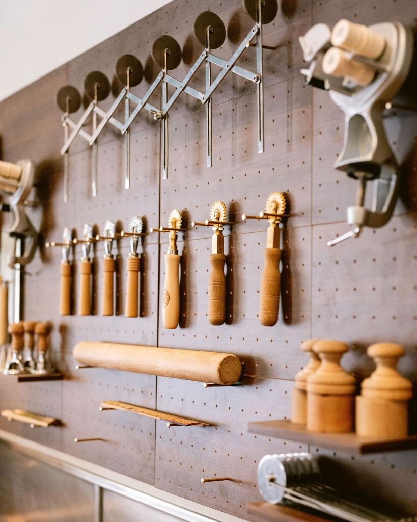 Kitchen Utensils On Display, As Seen in a San Francisco Pasta Shop ...