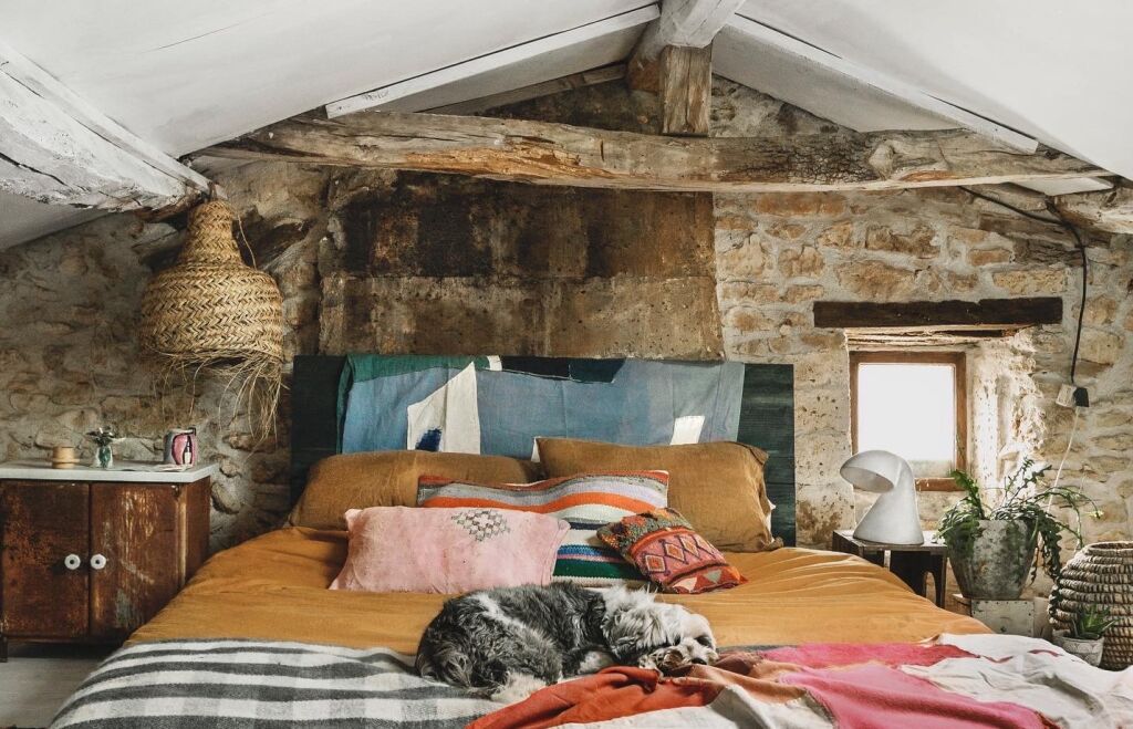 Creative Reuse: Papier Mache Table Lamps by Henri Dejeant