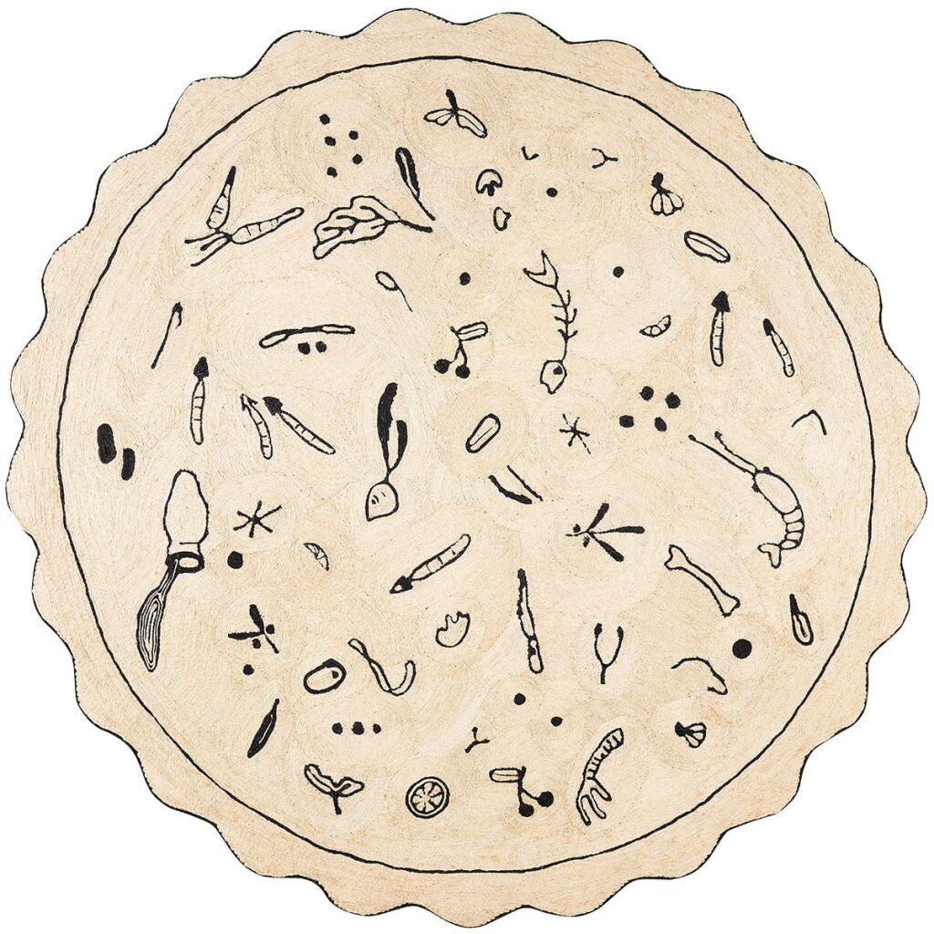 Tattoo-Like Designs on Rugs