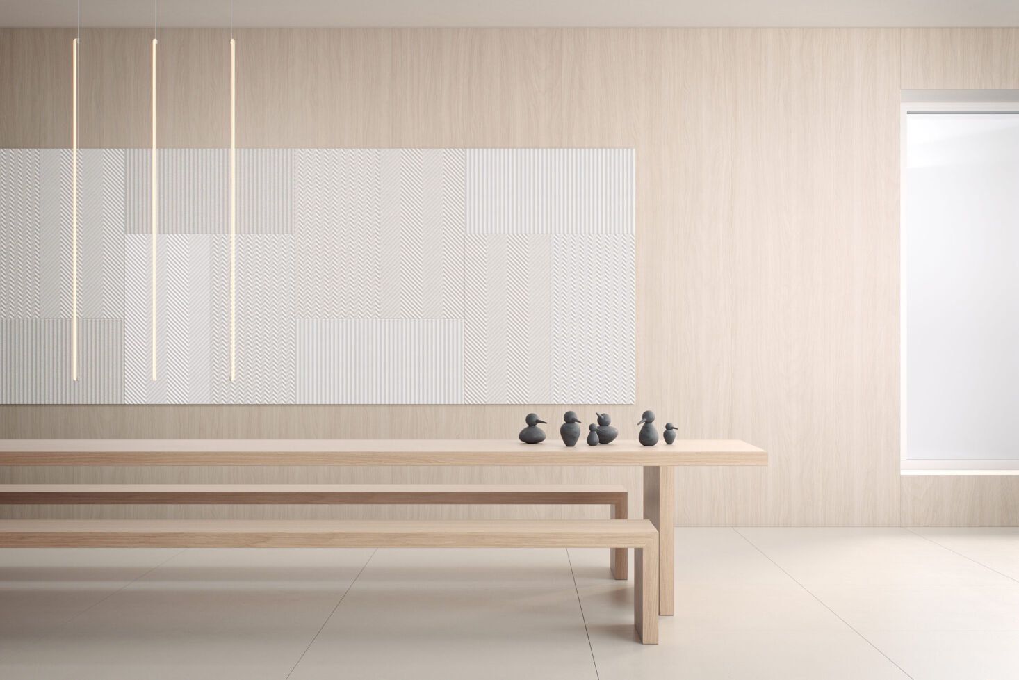 Eco-Friendly Acoustic Wall Paneling from Baux of Sweden