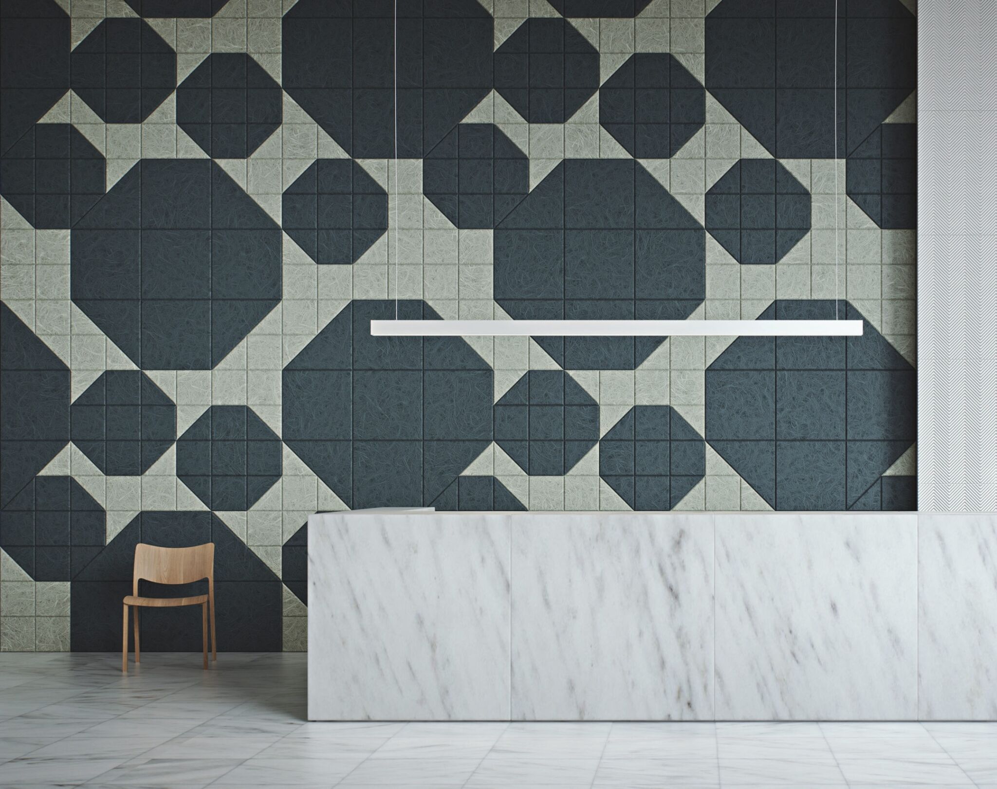 Eco-Friendly Acoustic Wall Paneling from Baux of Sweden
