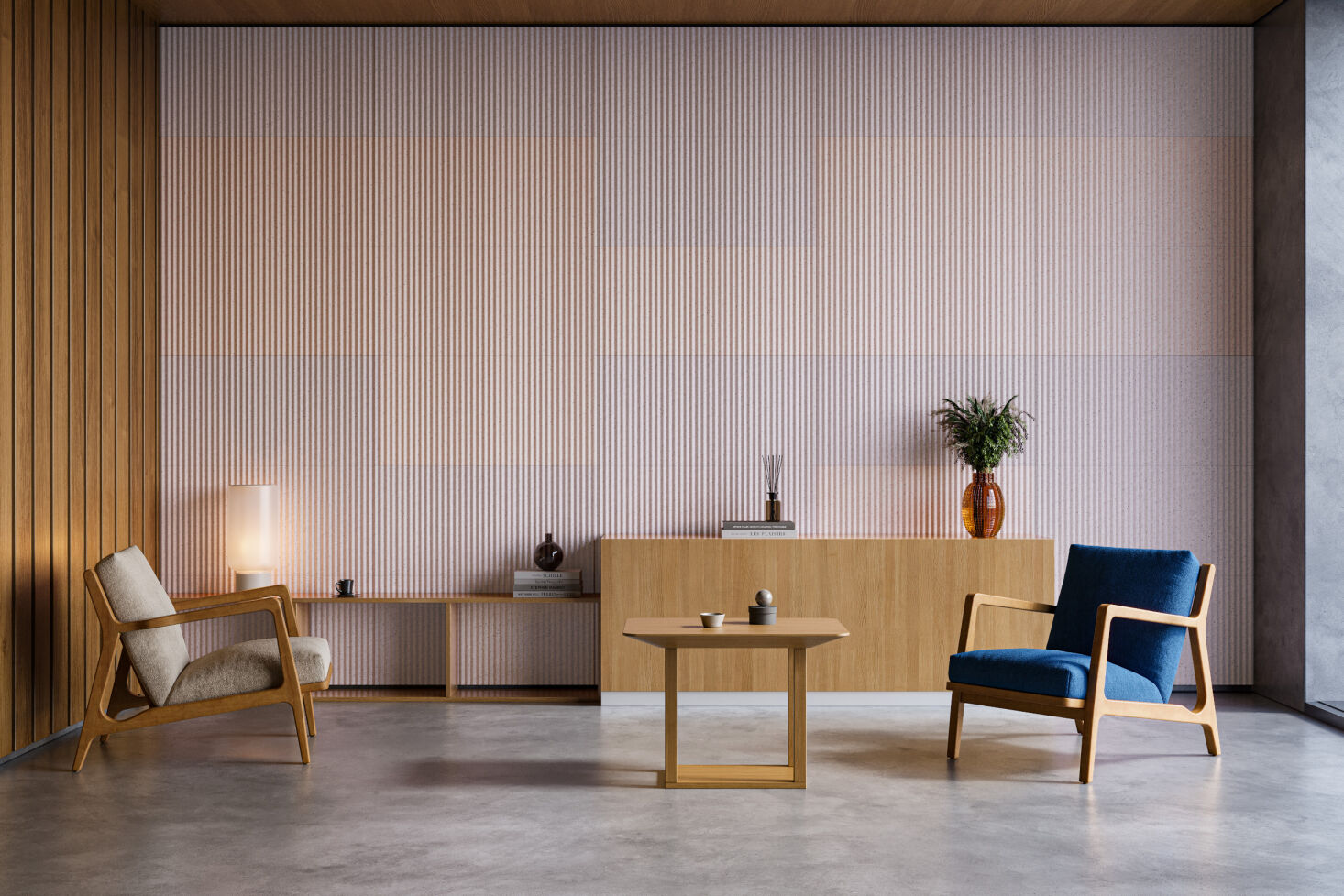 Eco-Friendly Acoustic Wall Paneling from Baux of Sweden