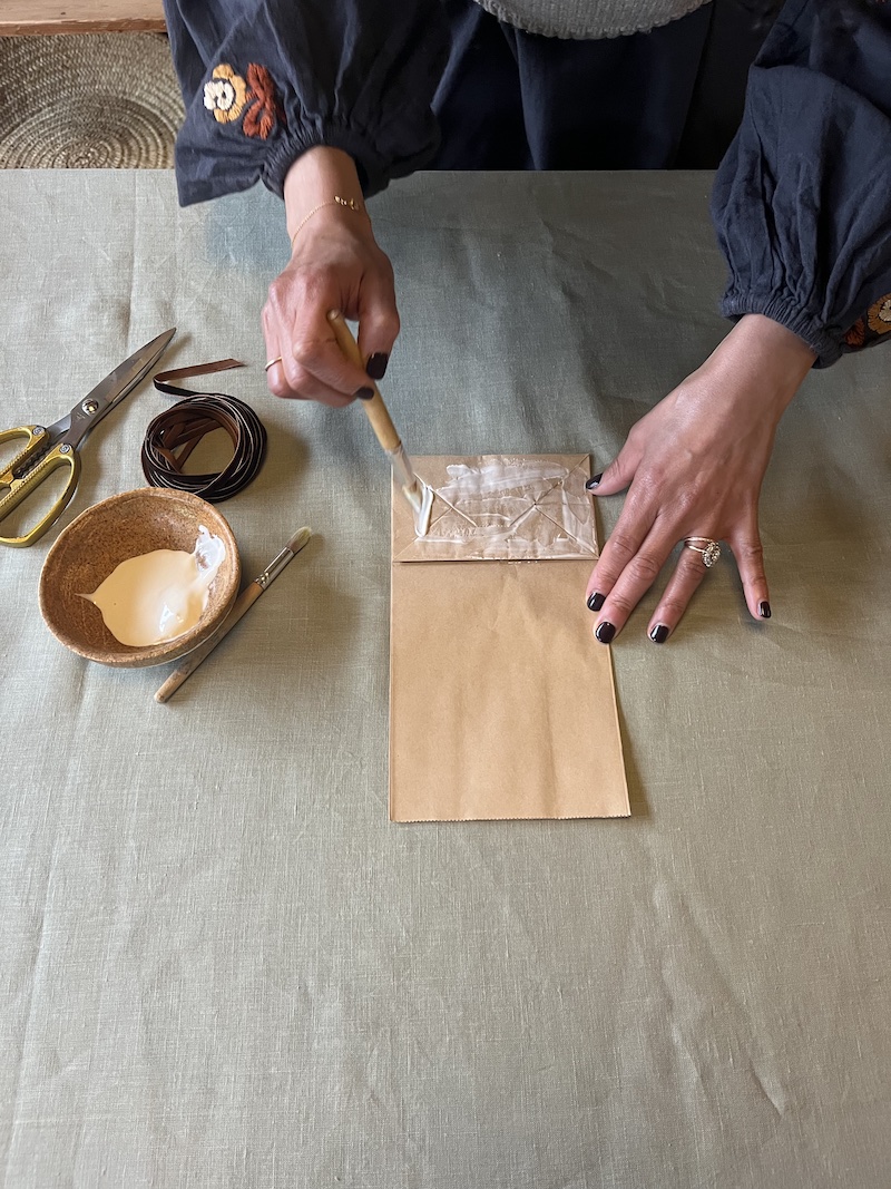 DIY: Simple and Sustainable Paper Bag Stars - Remodelista