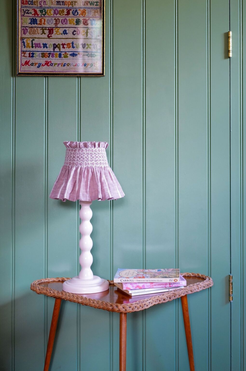 Cottage Core Lighting: Smocked Lampshades from the UK
