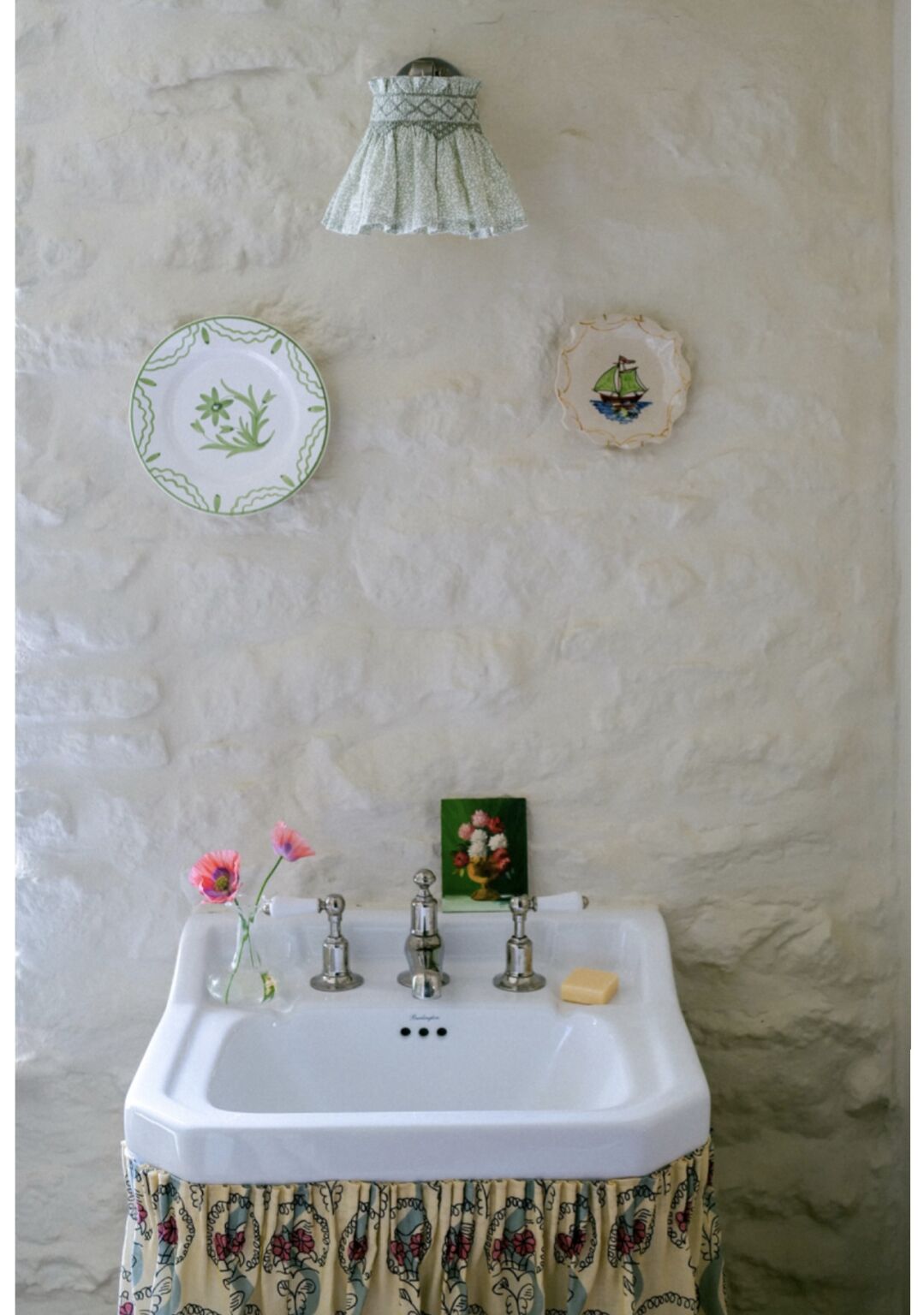 Cottage Core Lighting: Smocked Lampshades from the UK