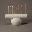 7 favorite modern ceramic menorahs