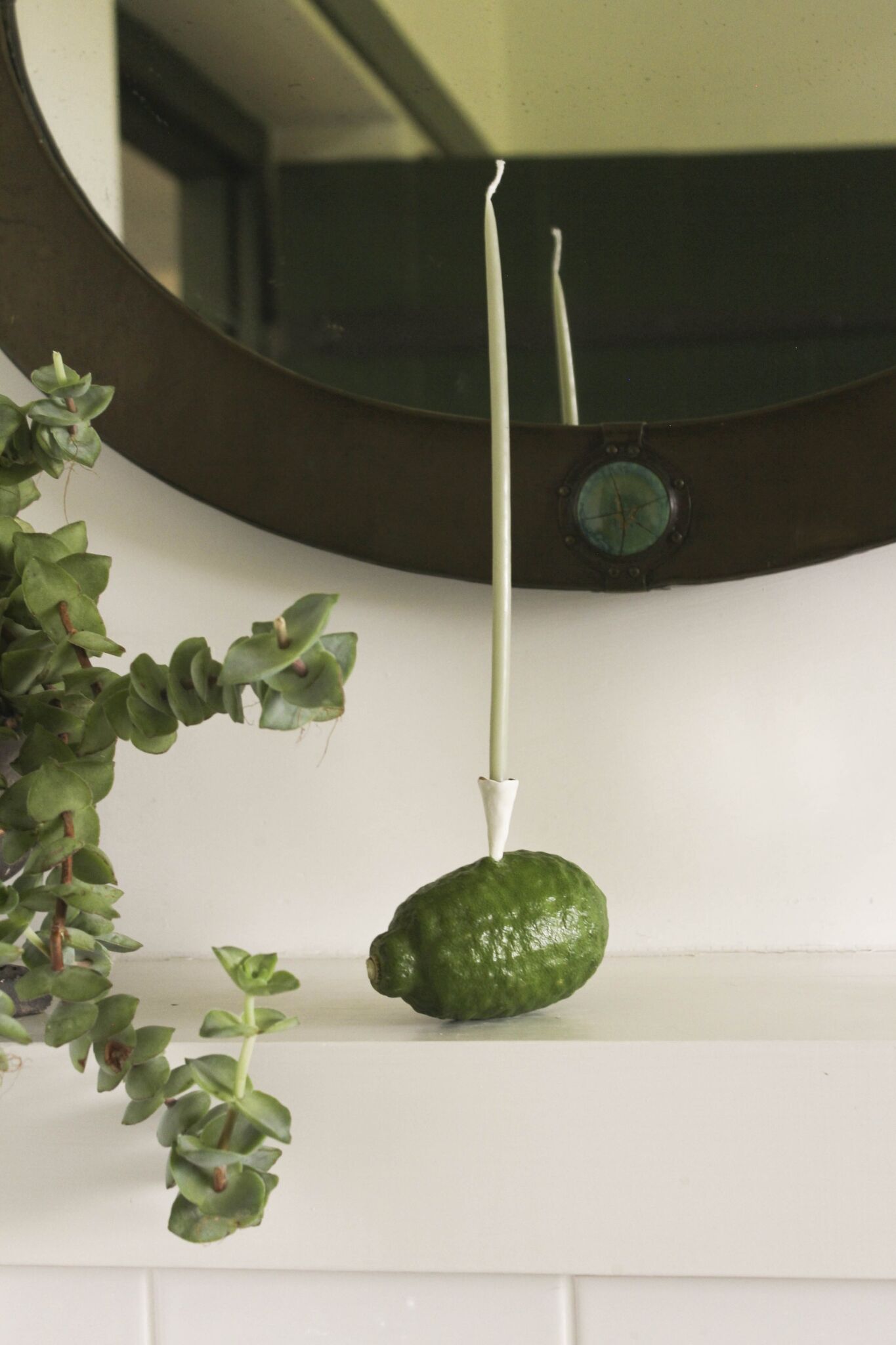 DIY Sculptural Candleholders: Made with Porcelain Candle Stems from Wax ...