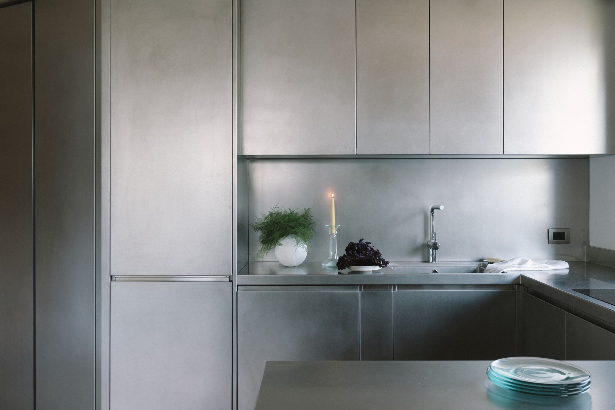 Kitchen of the Week: An Alpine Kitchen Where Stainless Steel Is "The ...