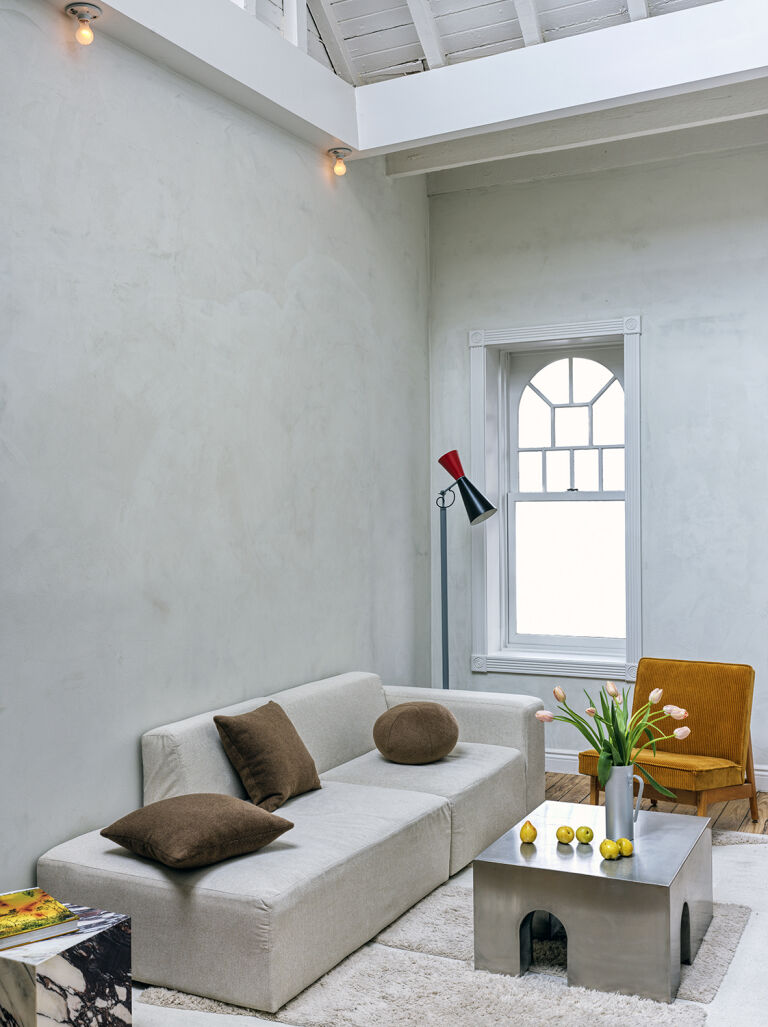 Small-Space Design Solution: A NYC Garret Apartment with a Bedroom in a Box