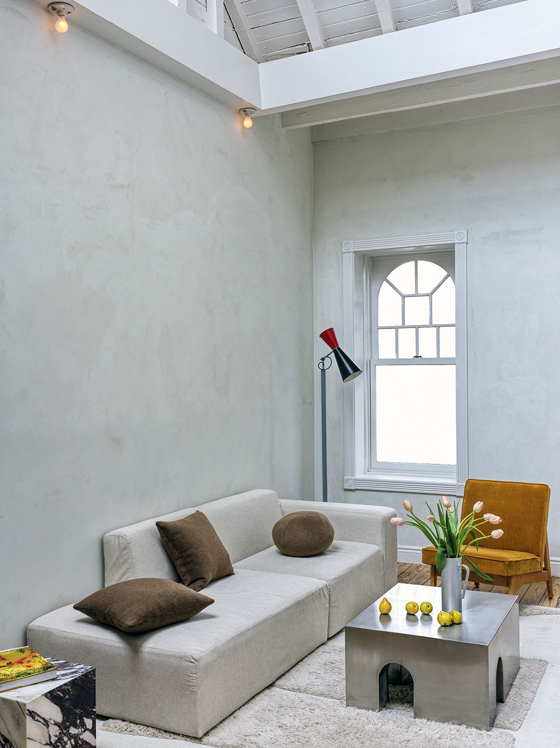 Small-Space Design Solution: A NYC Garret Apartment with a Bedroom in a Box