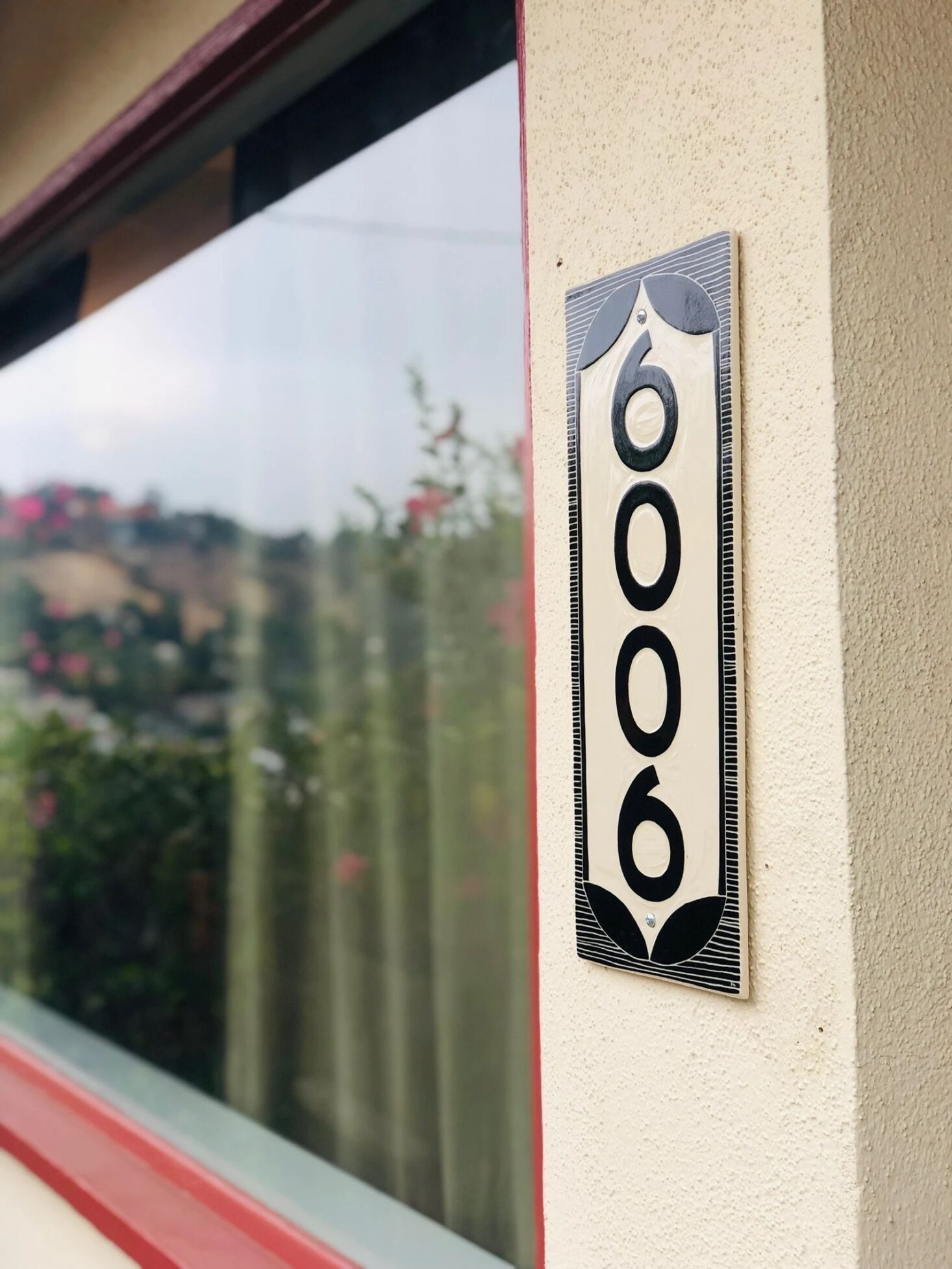 The Brass Tacks: Handmade Sfgraffito House Numbers from Etsy - Remodelista