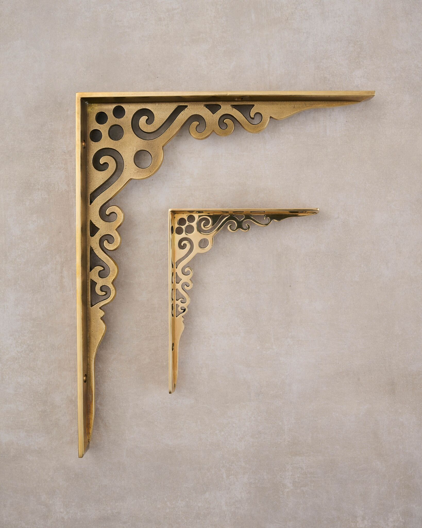 Decorative Shelf Brackets from deVol's Heirloom Collection