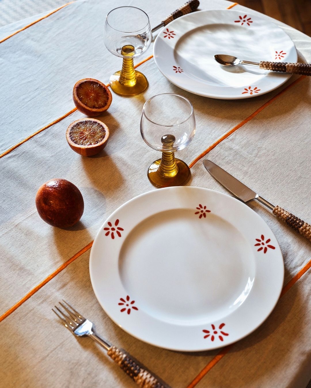 Spanish tableware and textile designs from House of Quintana