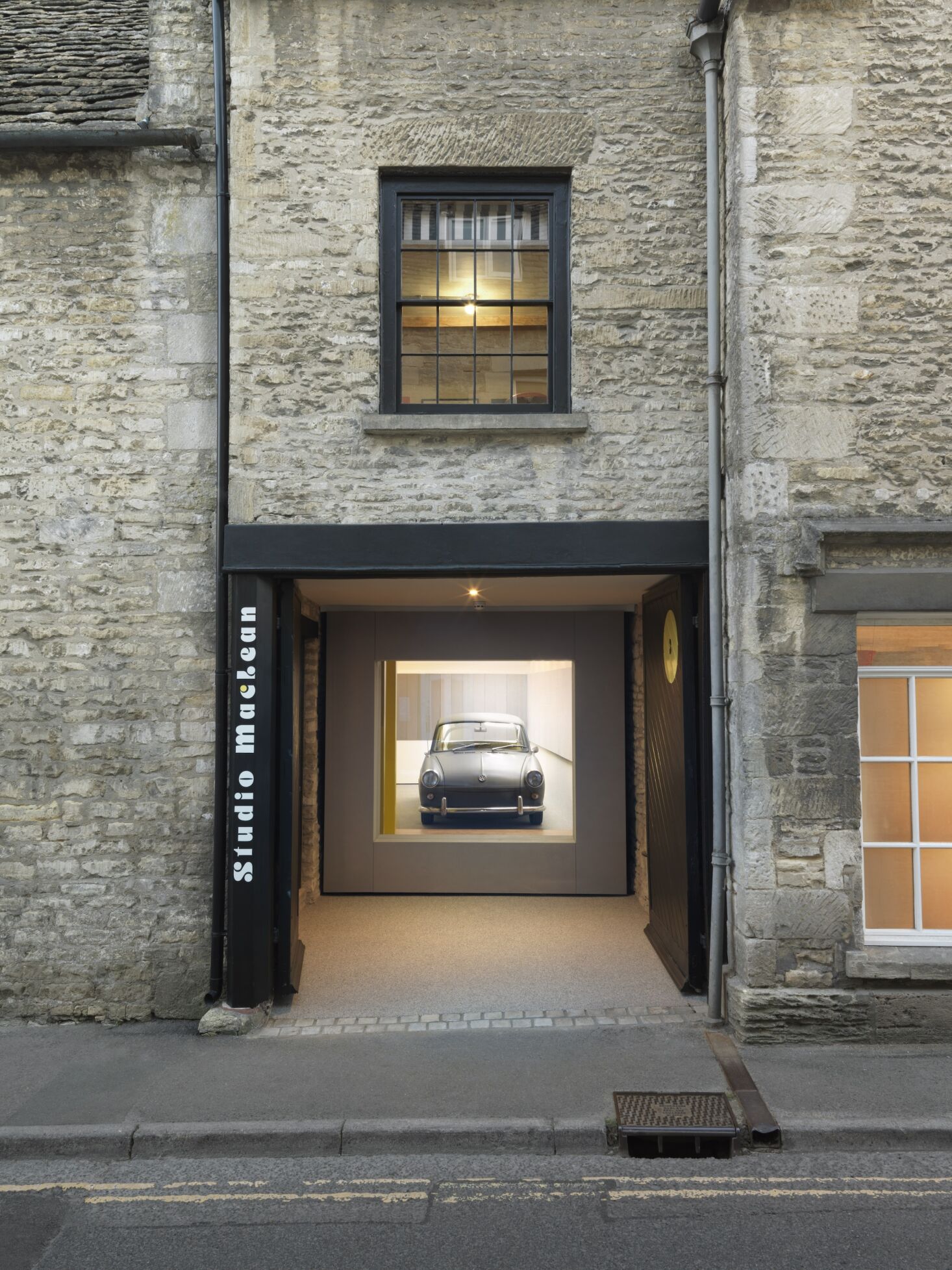 Studio MacLean's Live-Work Quarters in a Salvaged Stone Building in the ...
