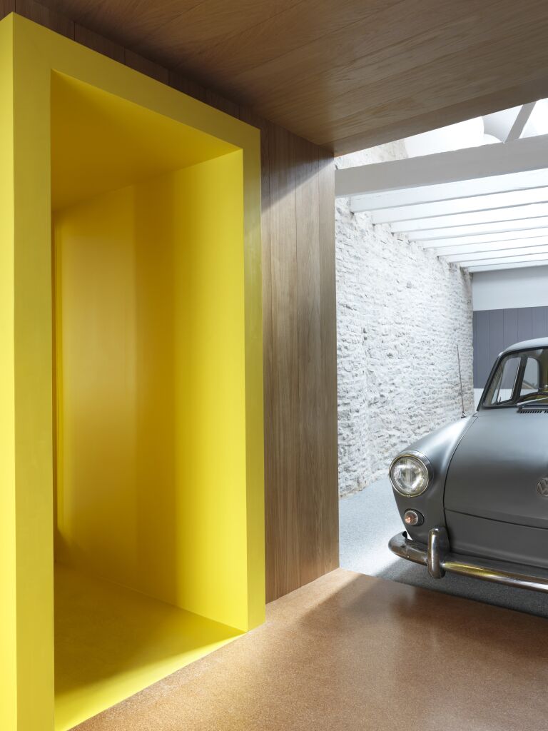 Studio MacLean's Live-Work Quarters in a Salvaged Stone Building in the ...