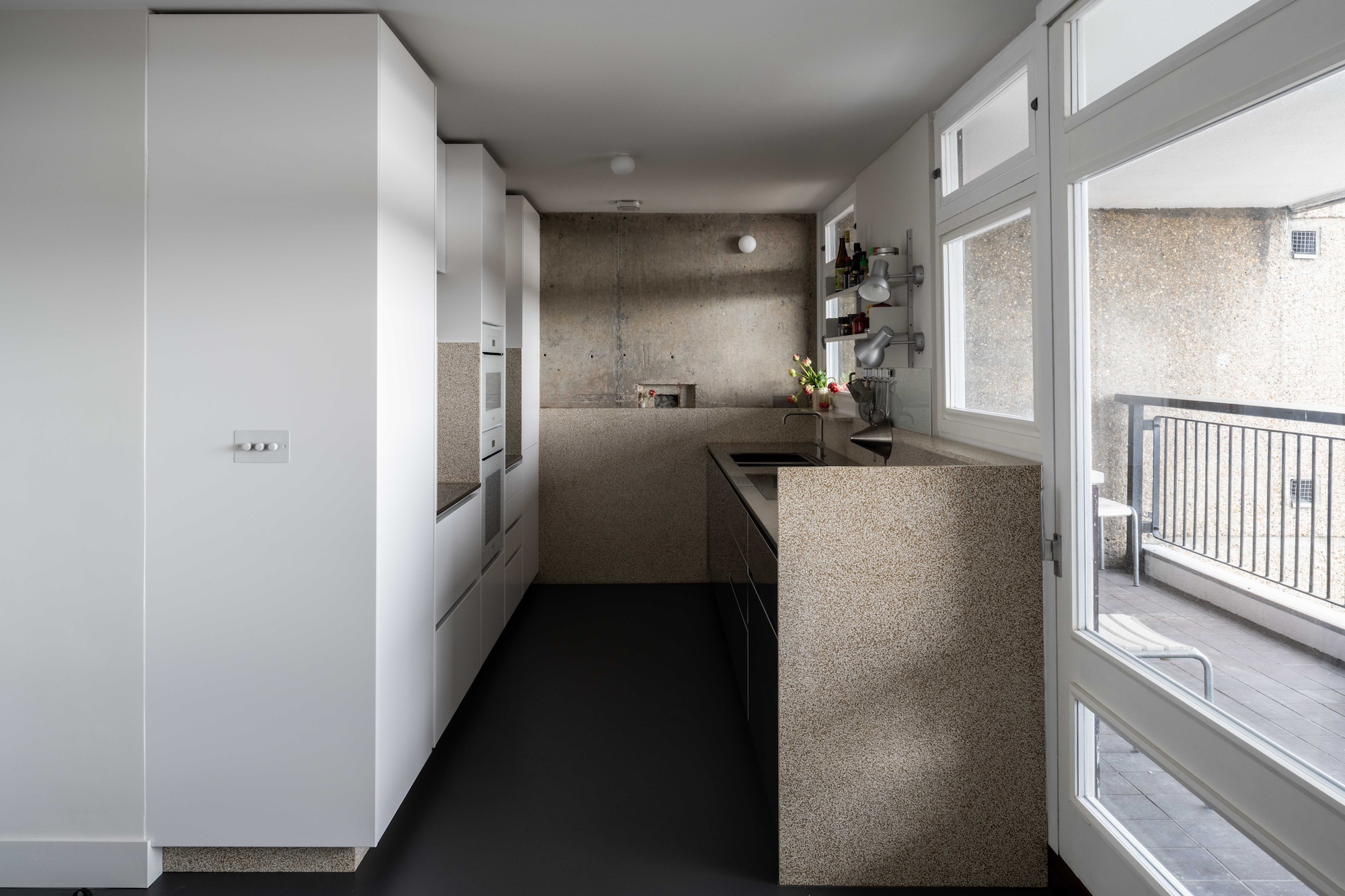 A Brutalist Remodel: Honest Materials and Bespoke Upgrades in a ...