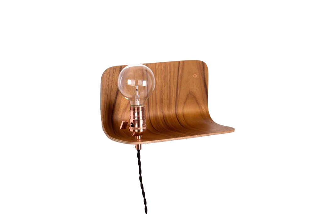 Best Bedside Wall Shelves with Lamps: 10 Easy Pieces