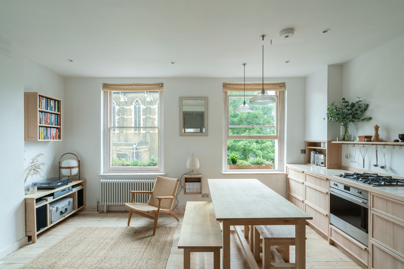 A Small Kitchen in London by Fell Featuring Sold Wood Cabinets and ...