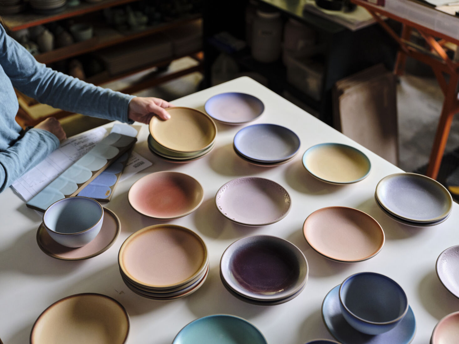 This Just In: Dinnerware in Limited Edition Hues from Heath - Remodelista