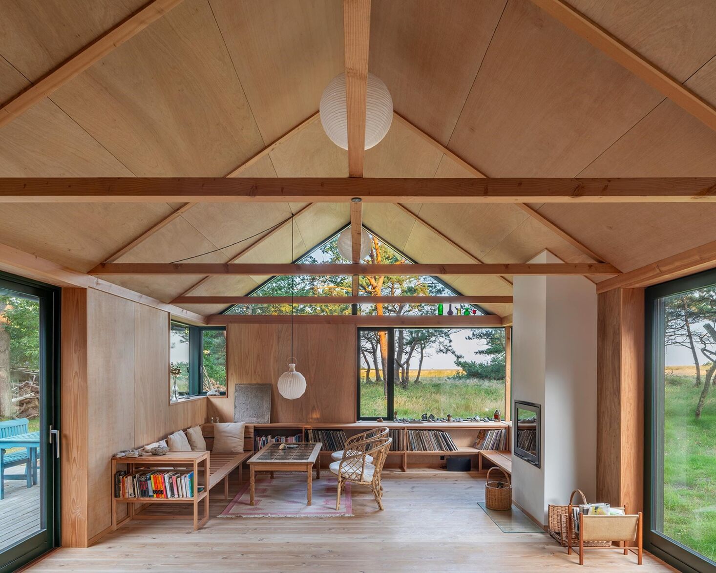 Woodland Wonder: A House of Douglas Fir in a Forest in Denmark ...