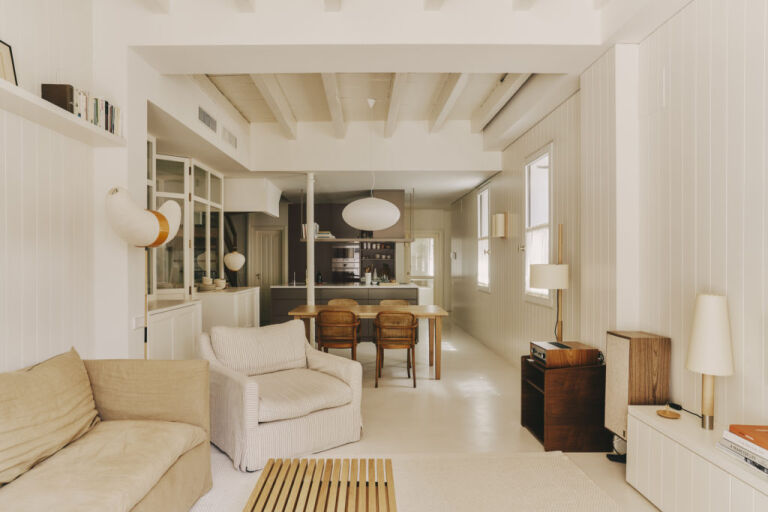 Two Flats Are Turned Into One Perfect Home for a Family of Five ...