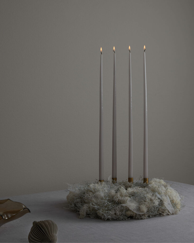 8 Sources for Tall Skinny Candles and Candleholders