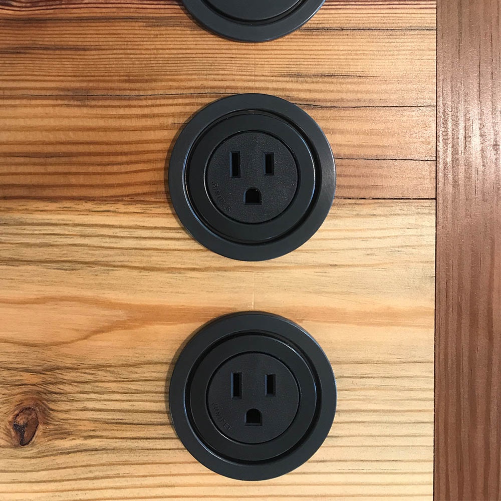 Flush-Mounted Electrical Outlets Made in America