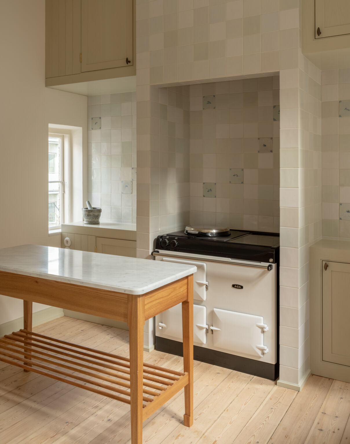 Copenhagen Kitchen Restoration and Design by Mentze Ottenstein: Kitchen ...