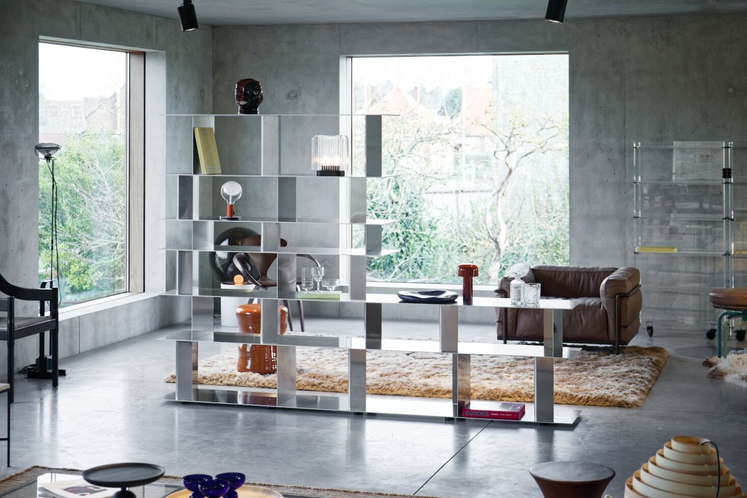 Stack by Studio Moto: Modular Aluminum Shelving from Belgium